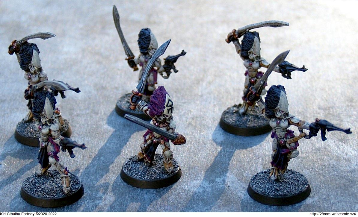 Eldar Oldhammer Warhammer 40 000 Eldar Howling Banshees Gallery